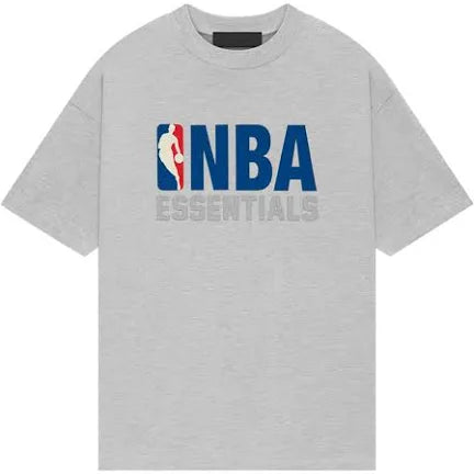 Fear of God Essentials "NBA Tee" Gray – The Collab Shop Winnipeg